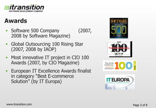 Itransition At A Glance 2009 | PPT
