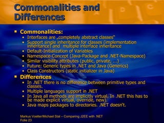.NET Vs J2EE | PPT