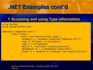 .NET Vs J2EE | PPT