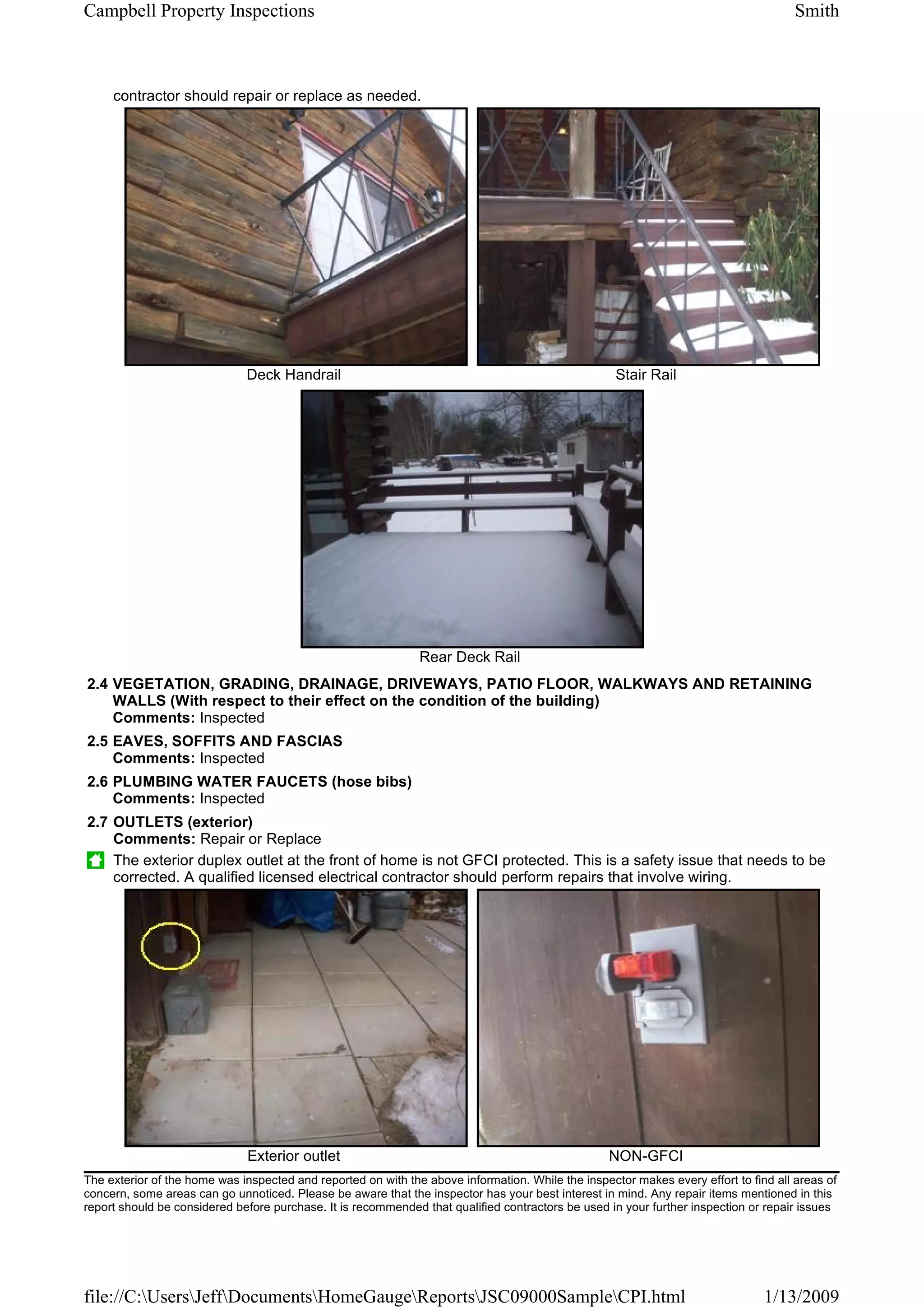 Sample Inspection Report | PDF