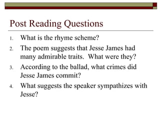 Jesse James | PPT