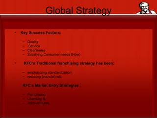 KFC & the Fast Food Industry | PPT