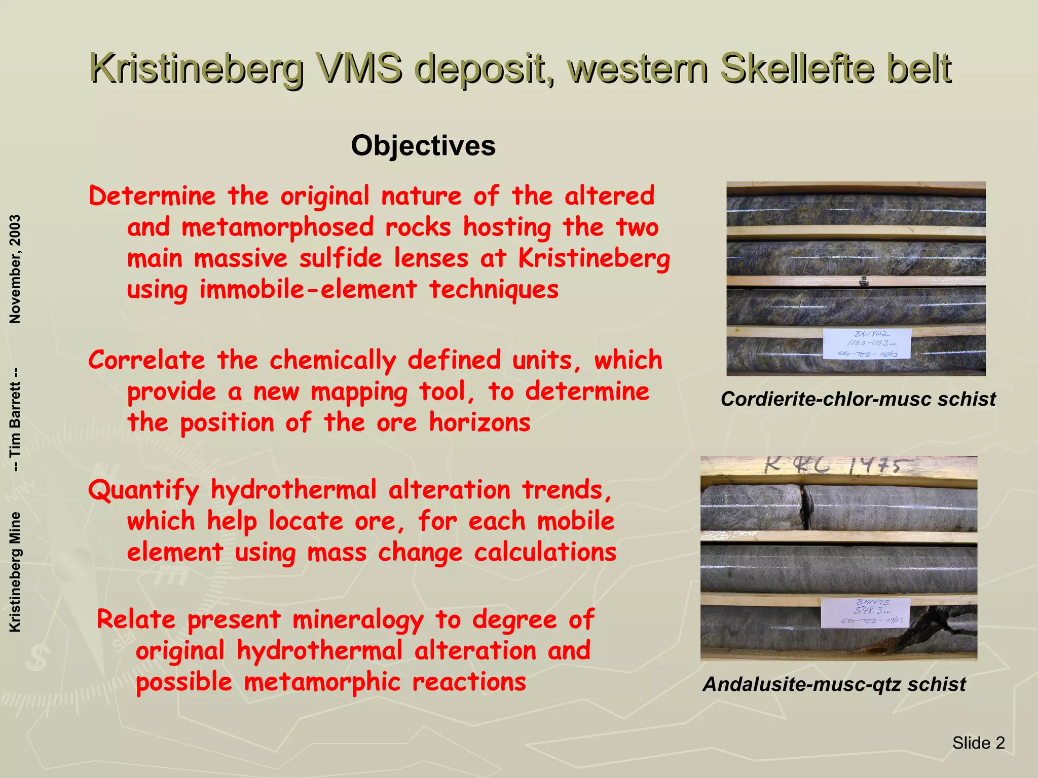 Kristineberg VMS deposit, northern Sweden | PPT