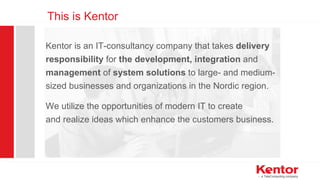 Kentor IT (English) | PPT