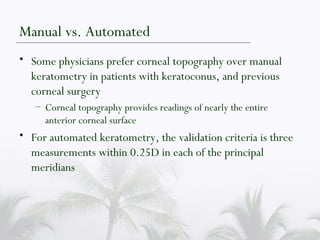 Keratometer Slides | PPT