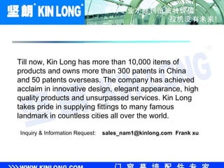 Kin Long Project Collections | PPT