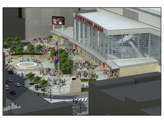 Downtown Arena Renderings | PPT