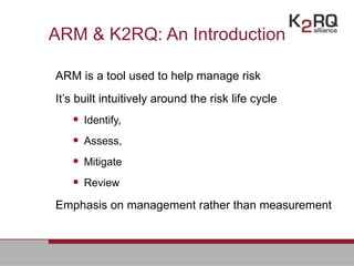 ERM LCPL overview | PPS