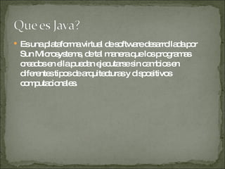 Leccion 1 Java | PPT