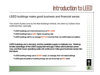 LEED-EB O&M Basics | PPT