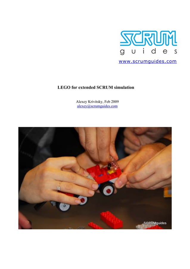 Lego For Extended Scrum Simulation | PDF