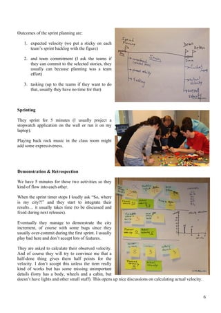 Lego For Extended Scrum Simulation | PDF
