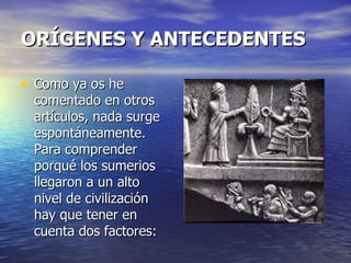 Los Sumerios | PPT