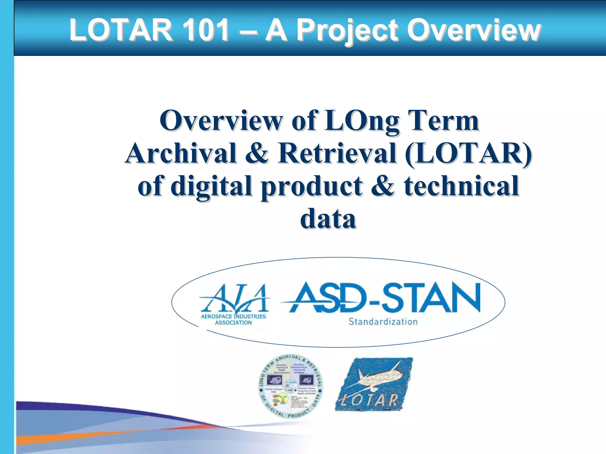 Lotar 101 Overview Current Jan 2009 | PDF