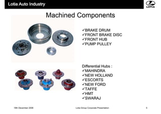 Lotia Auto Industry | PDF