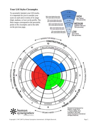 Lsi Results And Circumplex Hector Rodriguez | PDF