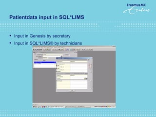 SQL*LIMS® 4 cytogenetics | PPT