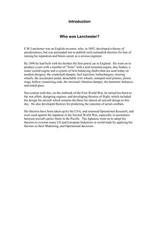Lanchester Laws | PDF | Physics | Science