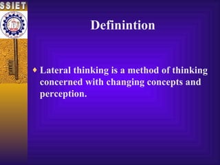 Lat Thinking Final 123 | PPT