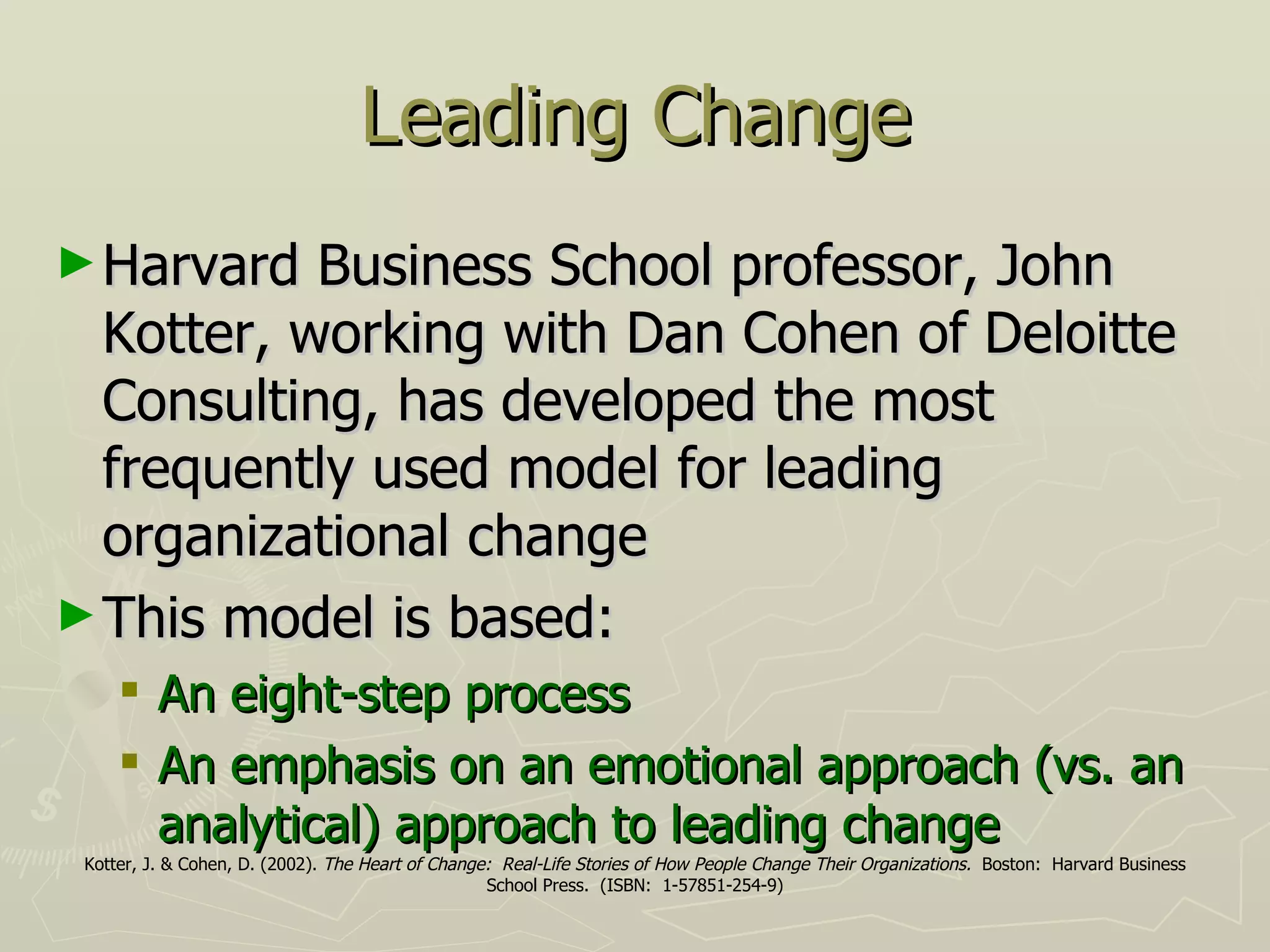 Leading Change Pp | PPT