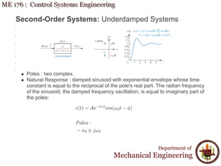 Lecture 6 ME 176 2 Time Response | PDF