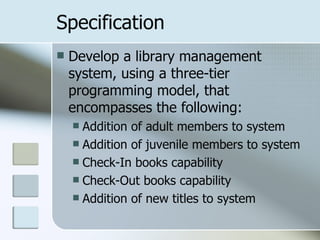 Library Management System Project | PPT