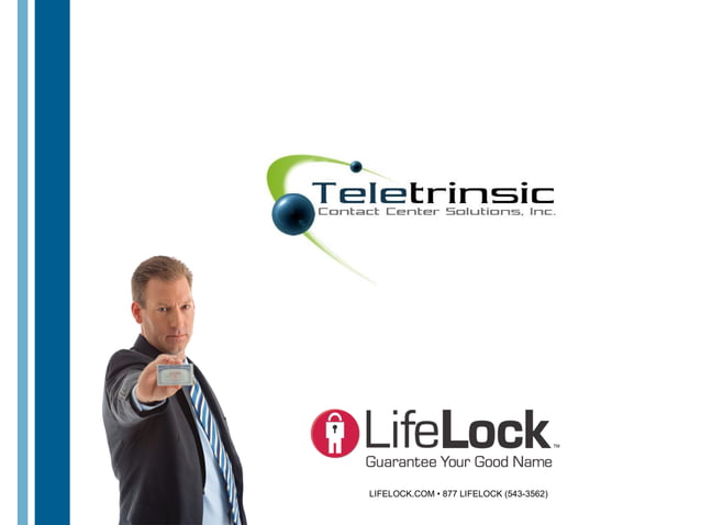 LifeLock Customer Selling V1 | PPT