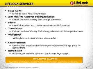 Co-Marketing with LifeLock | PPT