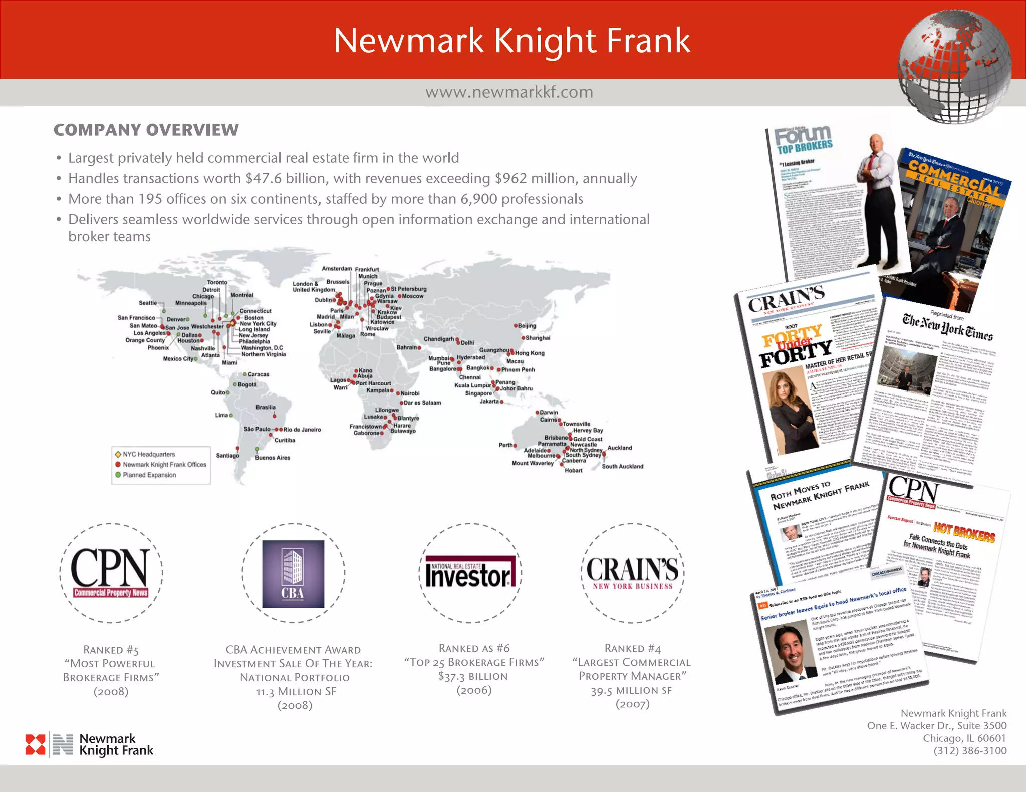Newmark Knight Frank Investor Relations – BSBF