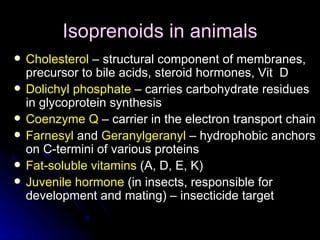 Isoprenoids | PPT