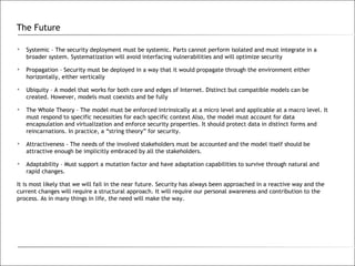 New Communication Paradigm and Security | PPT