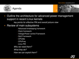 Linux Power Management Slideshare | PDF