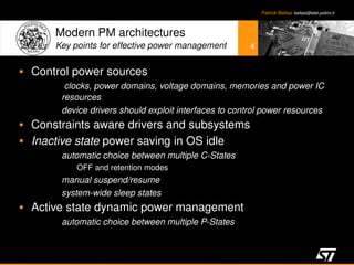 Linux Power Management Slideshare | PDF