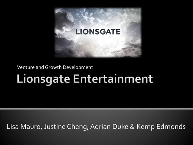 Lionsgate Power Point | PDF