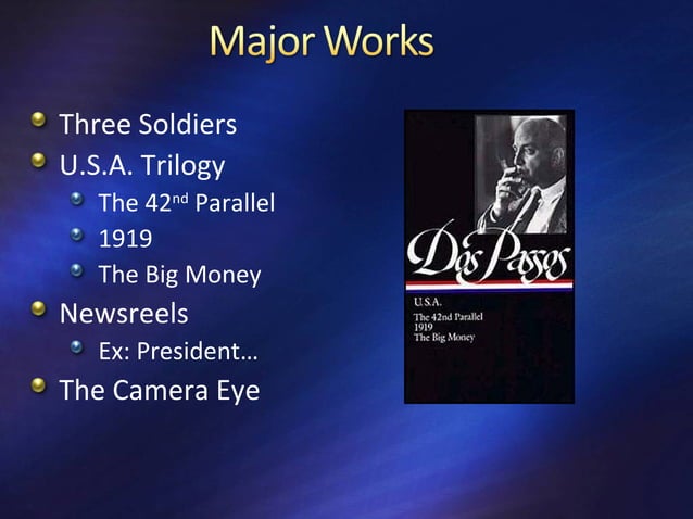 John Dos Passos | PPT