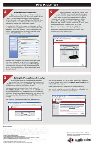 MBR1000 Cradlepoint User Guide (quantum-wireless.com) | PDF