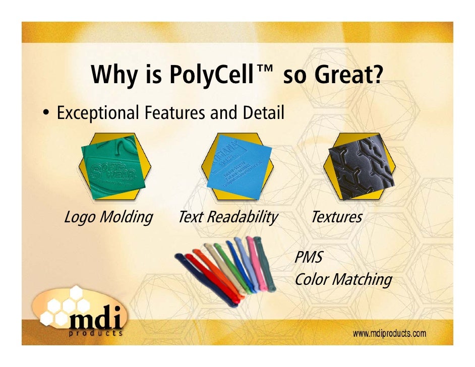 MDI Products Polycell Presentation