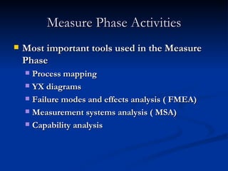 Measure Phase | PPT