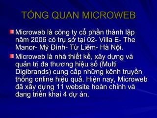 Microweb | PPT