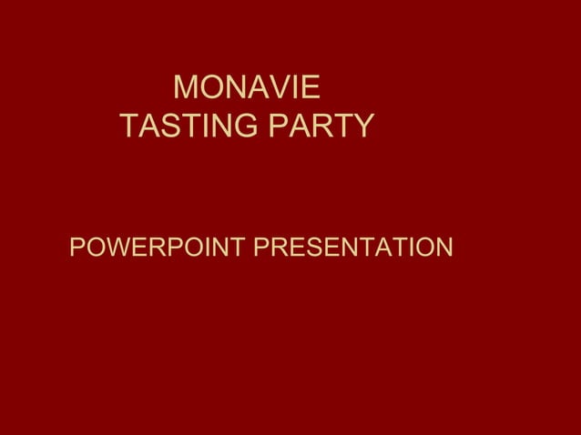Monavie Powerpoint Presentation | PPT