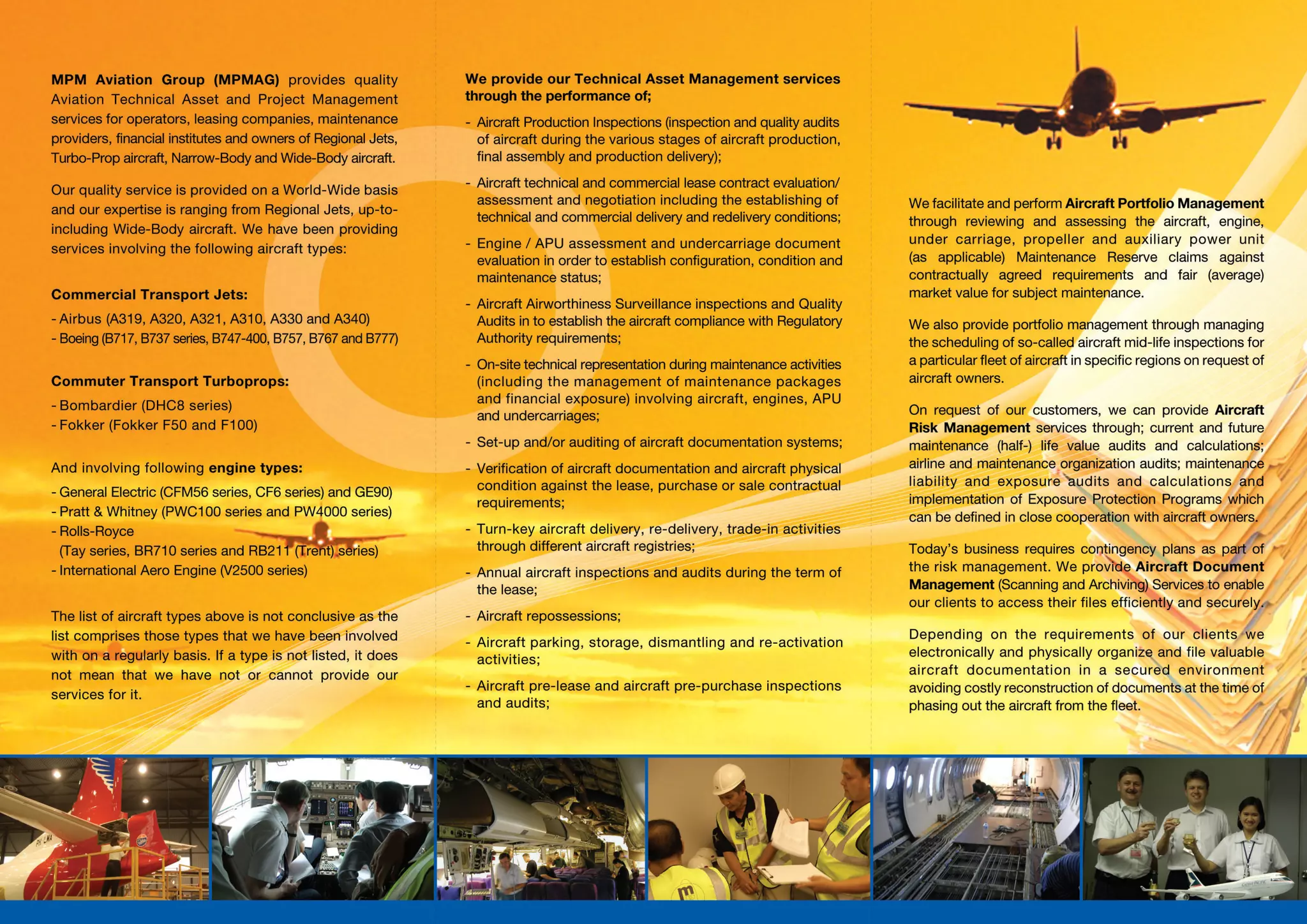 MPM Aviation Group Company Brochure | PDF