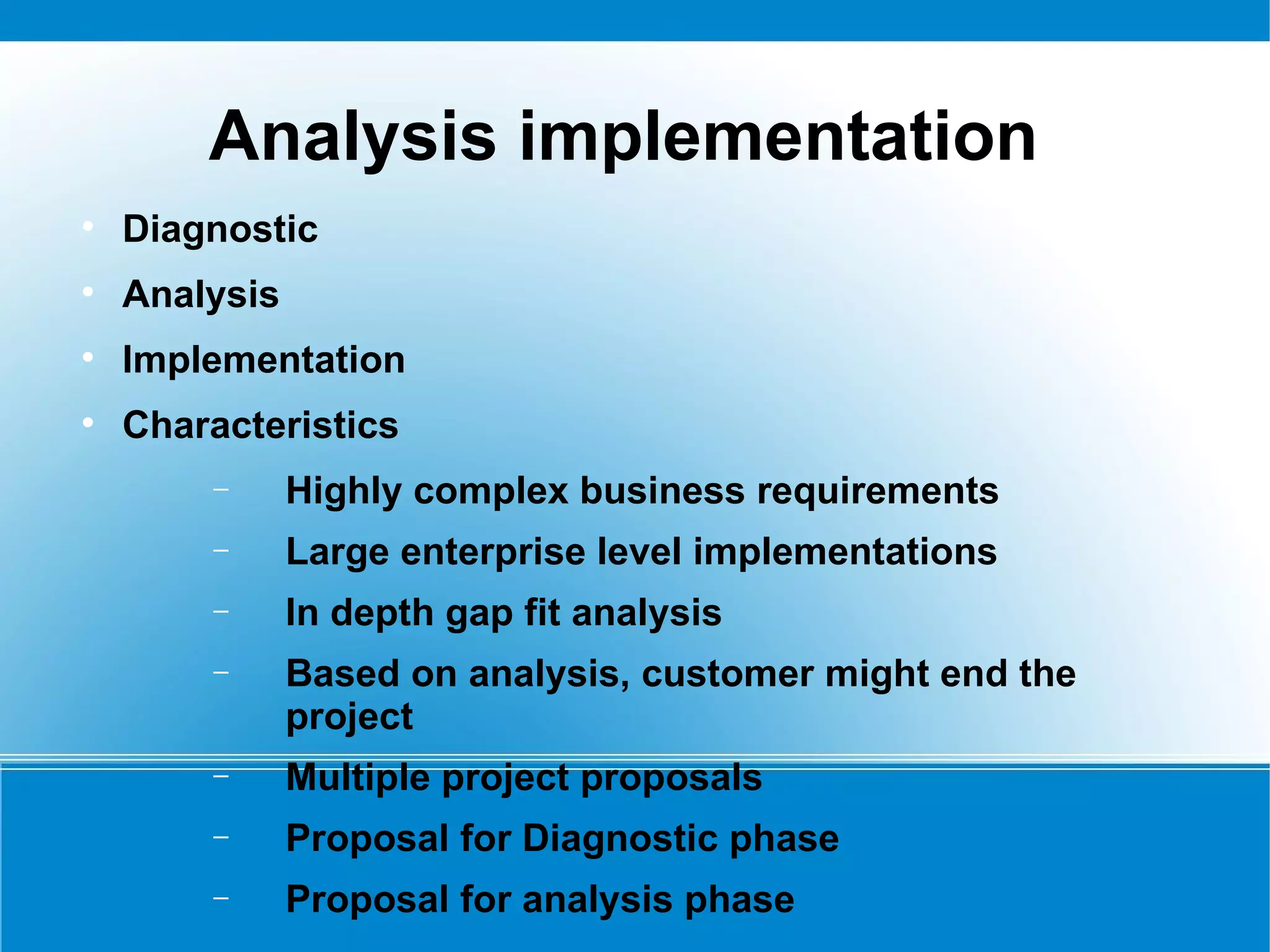 MS Dynamics CRM Implementation Scenarios | PPT