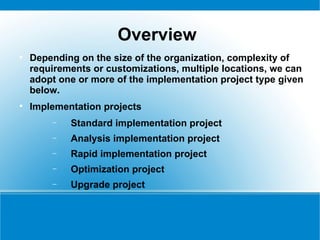 MS Dynamics CRM Implementation Scenarios | PPT | Business | Business ...