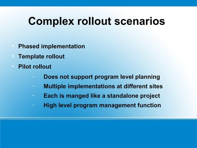 MS Dynamics CRM Implementation Scenarios | PPT