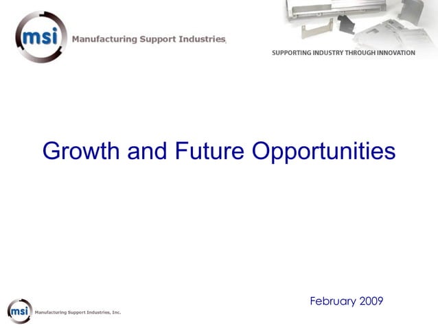 MSI Growth | PPT