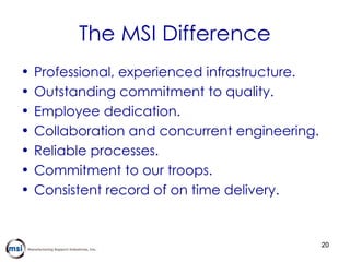 MSI Growth | PPS