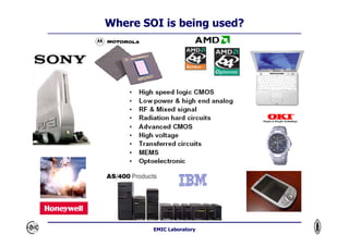 CMOS SOI Technology | PPT