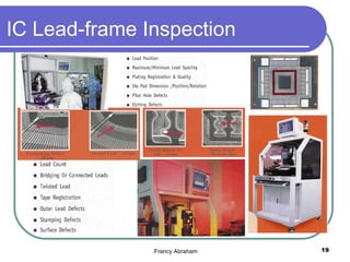 Machine Vision In Electronic & Semiconductor Industry | PPT