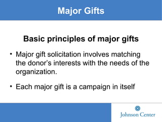 Major Gifts Powerpoint 1 | PPT