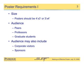 Making Effective Posters | PPT